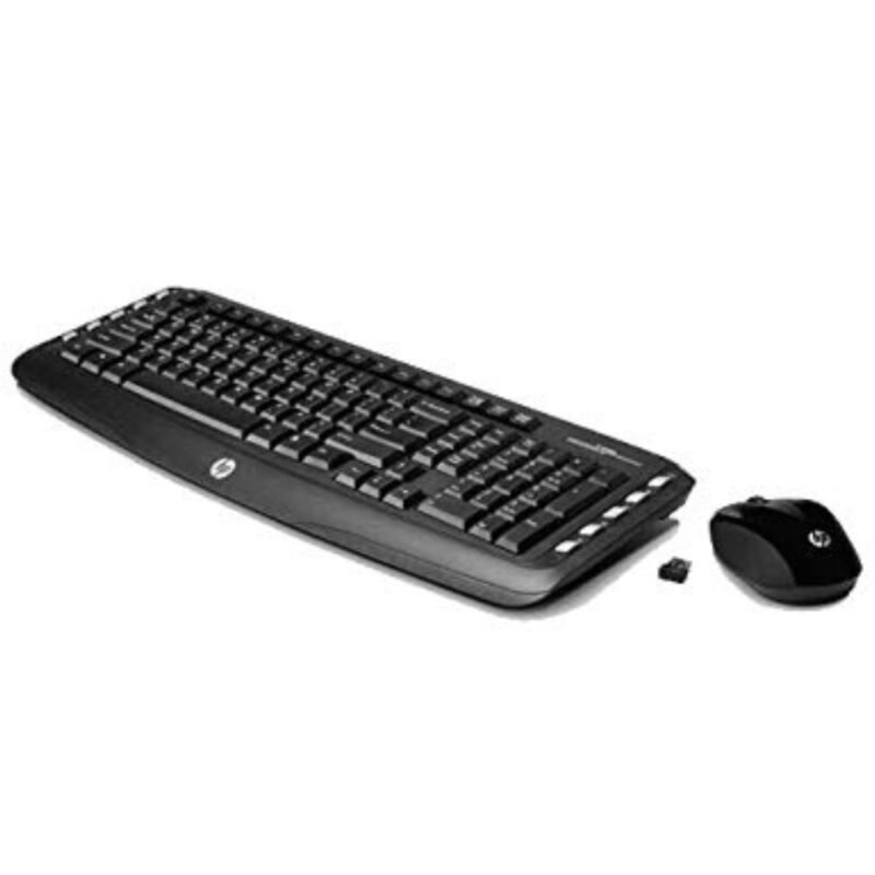 HP CS10 Wireless Keyboard Mouse Combo/2.4 GHz Wireless Connection ...