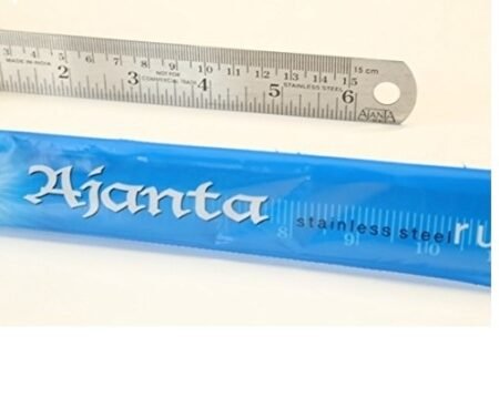 Ajanta Super Steel Scale 15 Cm – OfficeDel