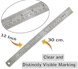 Steel Scale 30 Cm – OfficeDel