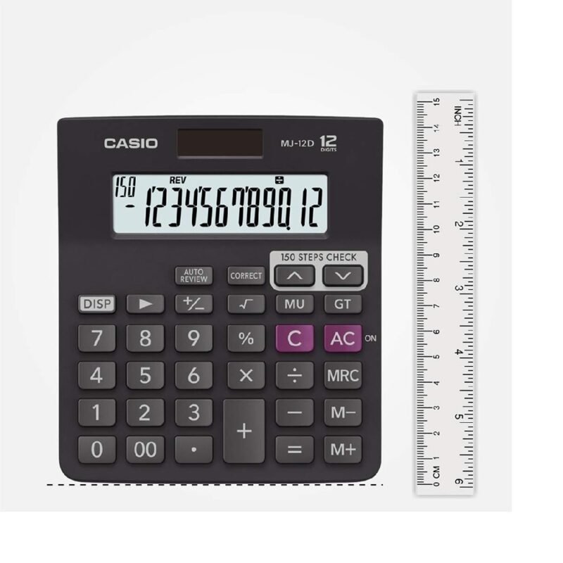 Casio-Check & Correct-MJ-12D-BK – OfficeDel