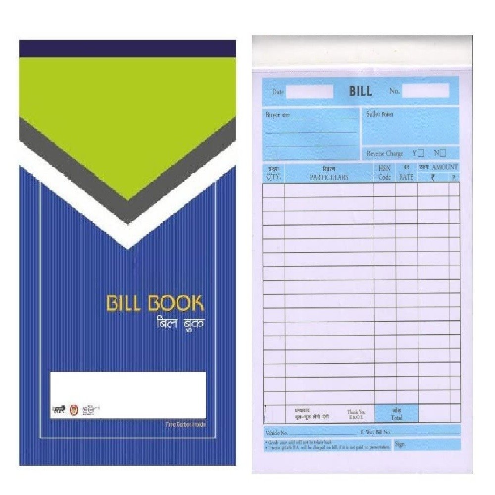 Bill Book/Cash memo/Writing Pad – OfficeDel