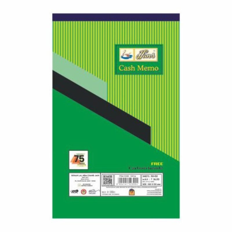 Notepad/Bill Book/Cash memo – OfficeDel